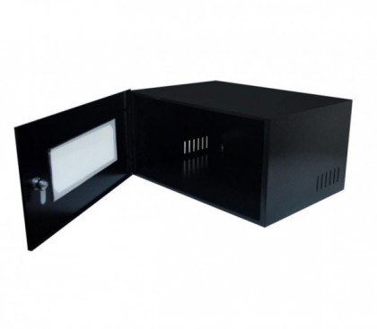 MAX ELETRON MINI RACK 19'' 5U 350MM PORTA ACR + BANDEJA PRETO ...